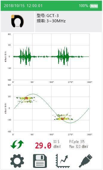 HDJF-5A超声波局部放电检测仪使用时域信号波形与PRPD图谱 - 知乎