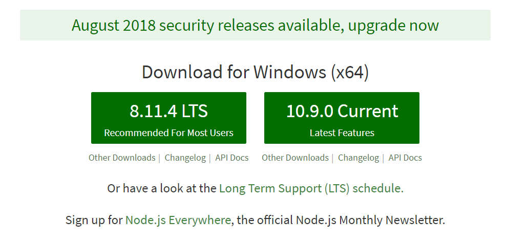 Node.js中LTS和Current的有啥区别？ - 知乎