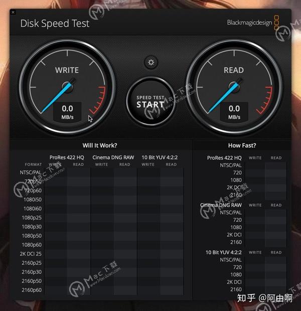 硬盘测速工具：Blackmagic Disk Speed Test Mac - 知乎