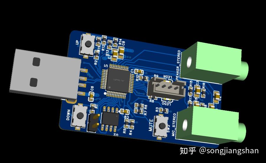 cm118b usb外置声卡 设计 - 知乎