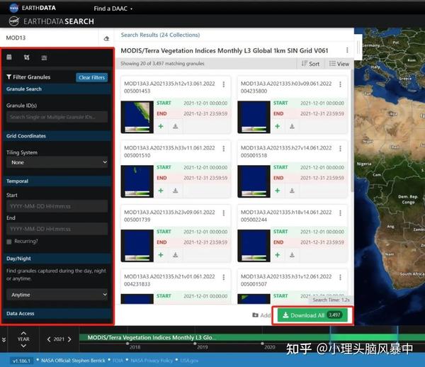 MODIS数据介绍与自动下载方式 - 知乎