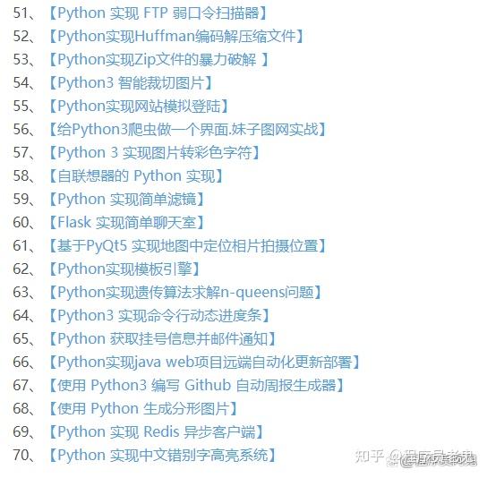 python项目让你直接弹射起步！ - 知乎