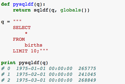 Pandasql：让 Python 运行 Sql 知乎