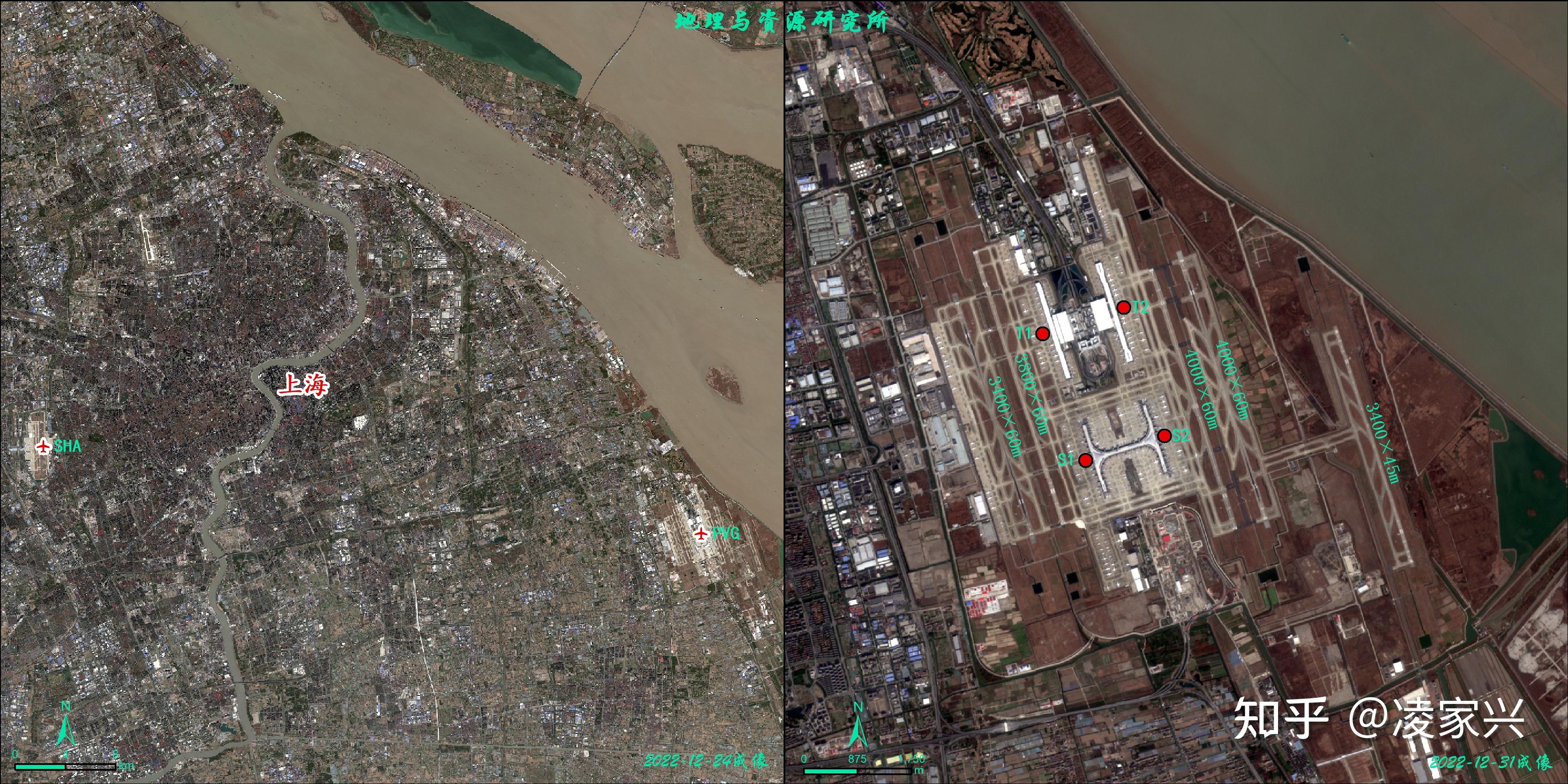 全球多跑道运行机场卫星地图集（含飞行区等级） - 知乎