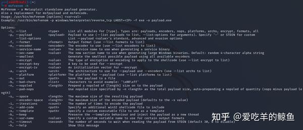 Msfvenom介绍及使用 - 知乎