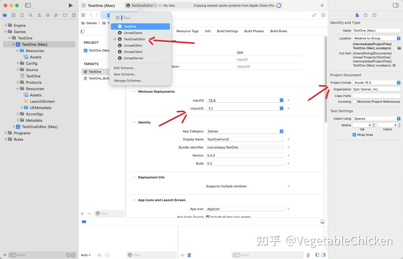 虚幻引擎 UE5.4打包Apple Vision Pro - 知乎