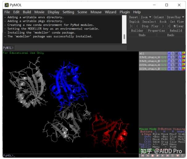PyMOL教程｜基于MODELLER快速进行单链蛋白同源建模 - 知乎
