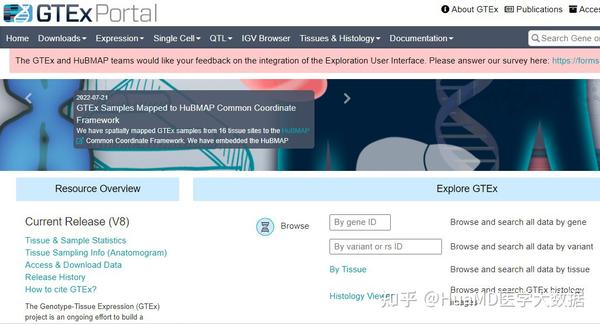 GTEx数据库简介（1） - 知乎