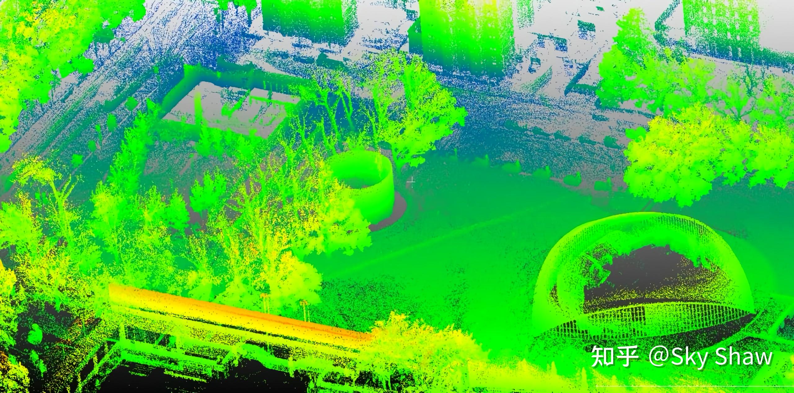 可用于三维重建的快速鲁棒性LiDAR SLAM的成果展示 - 知乎