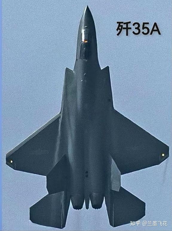 发一张少见的j35俯视图，图源网上，侵删 - 知乎