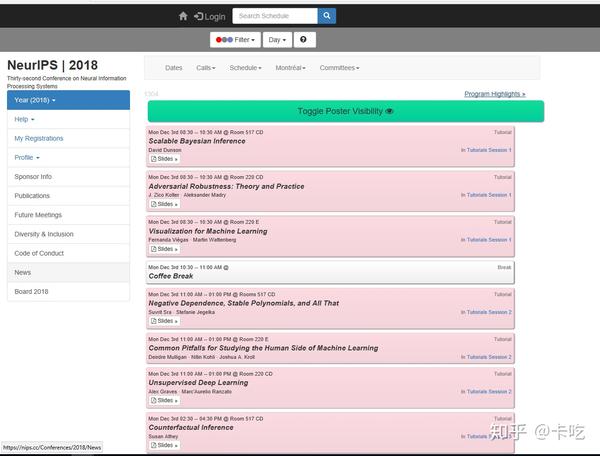 NeurIPS 2018 Paper List - 知乎