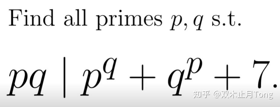 【每天5分钟】pq|p^q+q^p+7, p、q都是质数 - 知乎