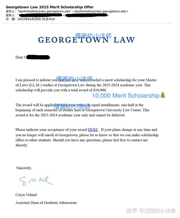 LLM/JD申请第九十八例（五院篇 - Georgetown LLM 1万美金奖学金+ UCLA LLM） - 知乎