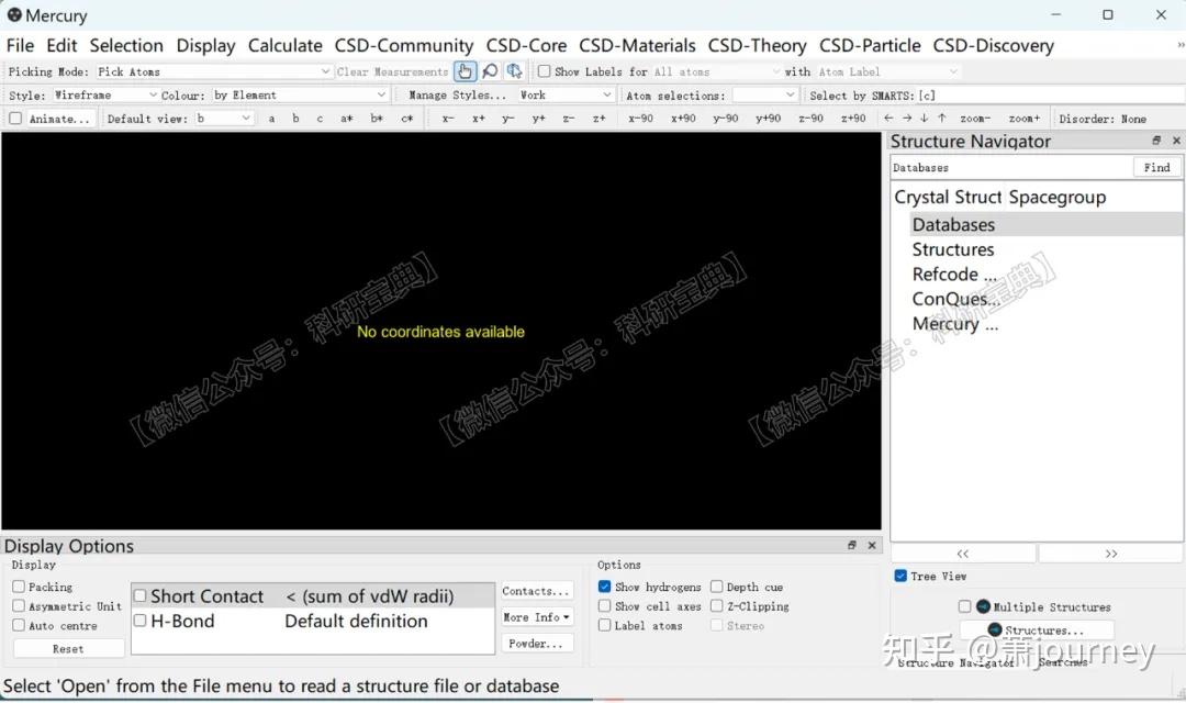 观察晶体结构软件——Mercury安装教程！ - 知乎