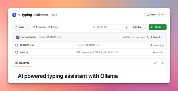 AI-Typing-Assistant：借助大模型的打字助手，本地运行，安全，可定制 - 知乎