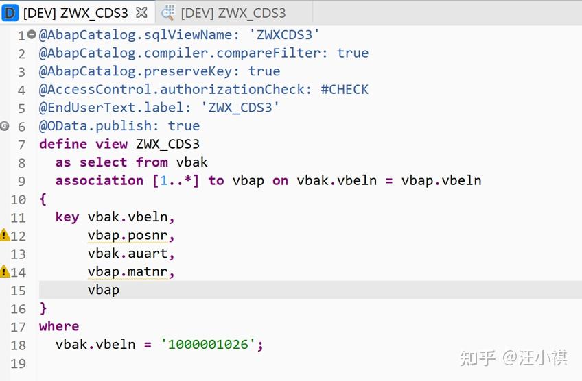 [ABAP][CDS]-CDS入门概览 - 知乎