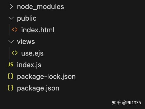 ejs 模板，安装与基础使用 express 模板 - 知乎