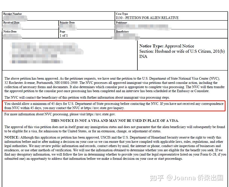美国亲属移民，NVC阶段需要处理多长时间？ - 知乎