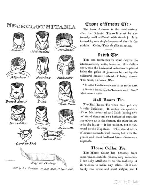 解析Ascot tie - 知乎