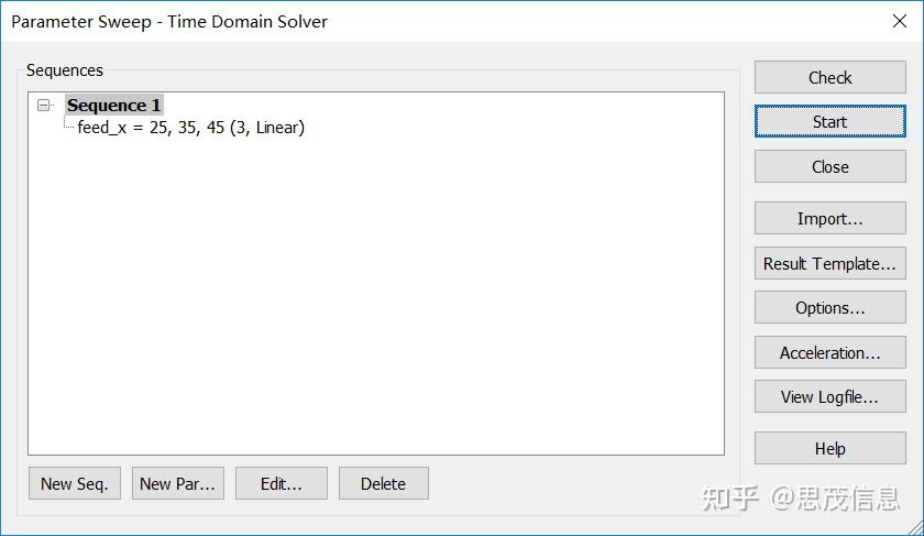 CST软件如何进行参数化扫描 - 知乎
