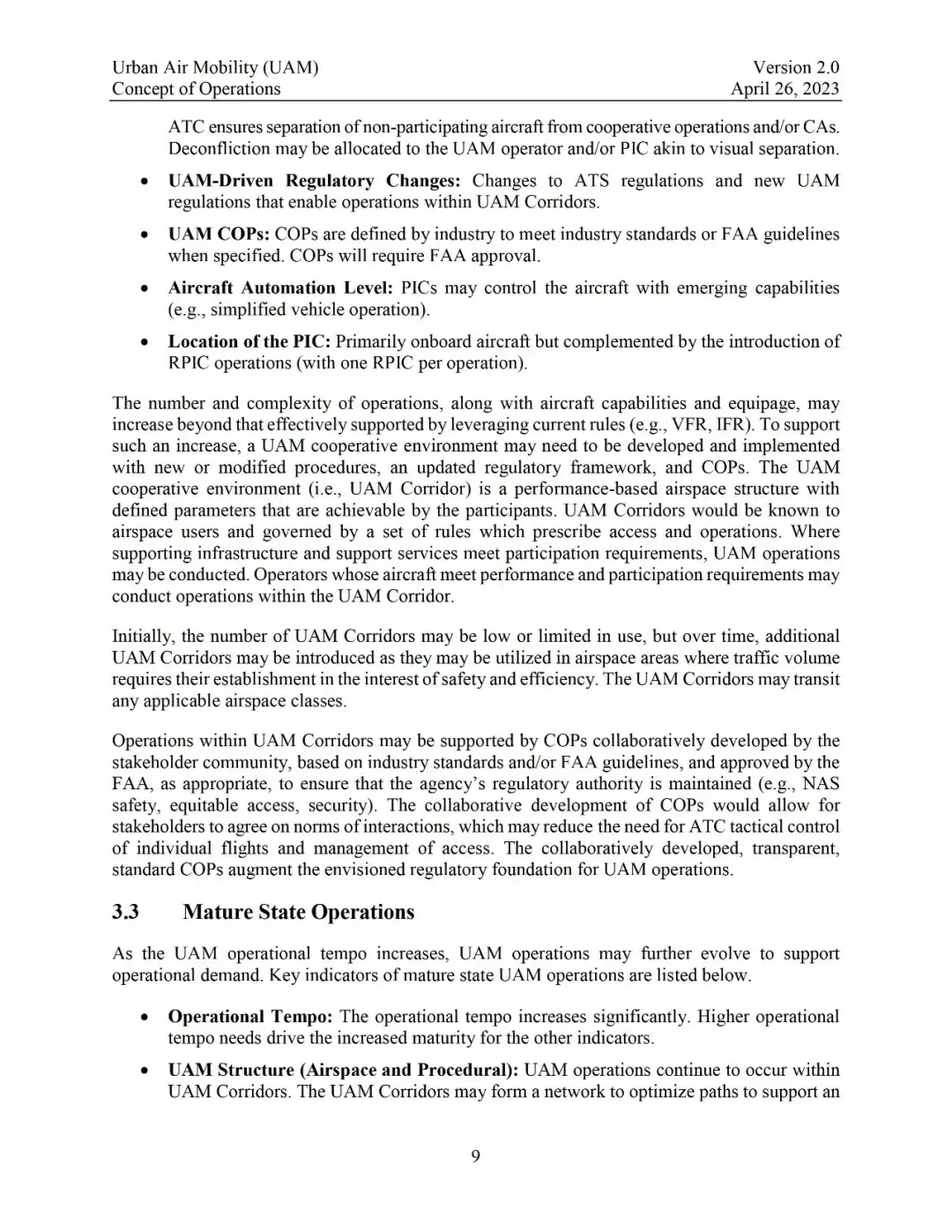 美国联邦航空管理局：城市空中交通 (UAM) 运营概念V2.0（英） - 知乎