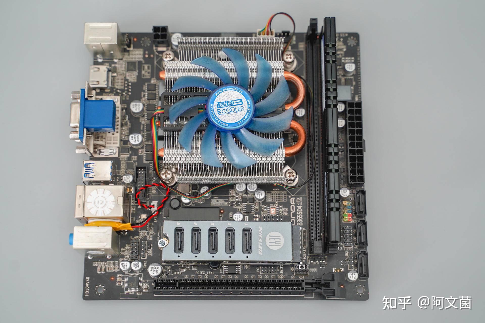 组装一台高性能8盘位NAS 使用ITX主板，万由810机箱。 - 知乎