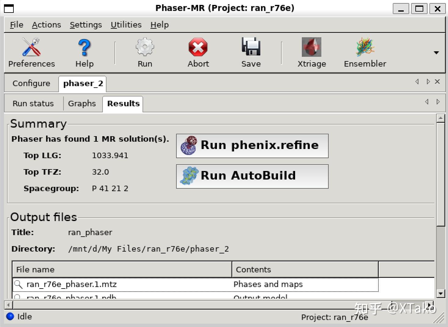 Phenix分子置换快速入门（纯新手） - 知乎