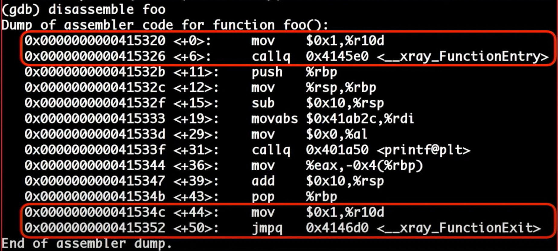 LLVM-XRay: 函数调用跟踪系统简介 - 知乎
