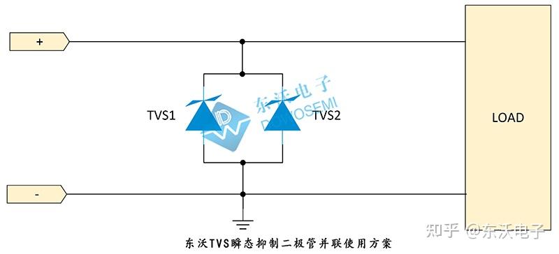 TVS二极管，应该如何并联或串联使用？ - 知乎