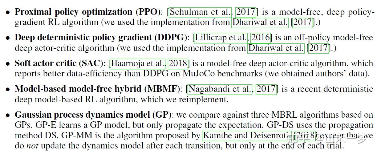 Model-based 4: Deep Reinforcement Learning in a Handful of Trials using PDE(PETS) - 知乎