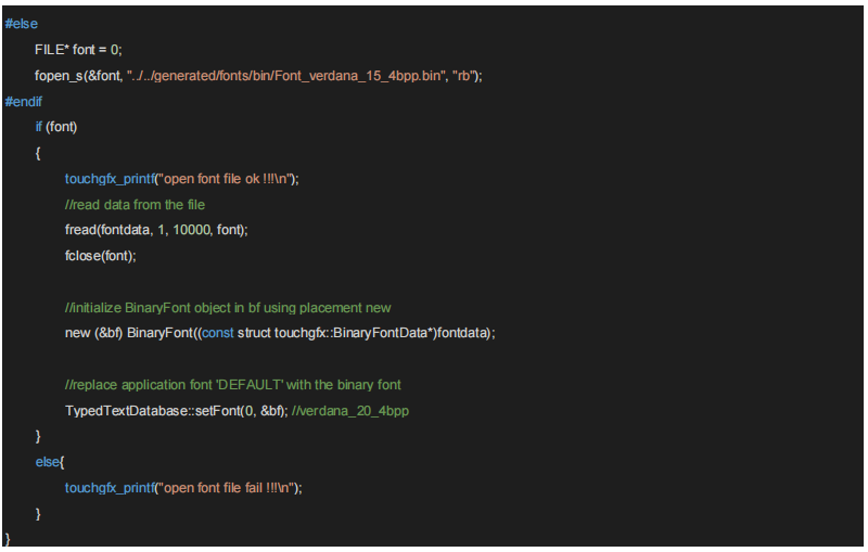 工程师笔记|STM32GUI_使用 TouchGFX 二进制字体(Binary Font)功能实现字体动态更新 - 知乎