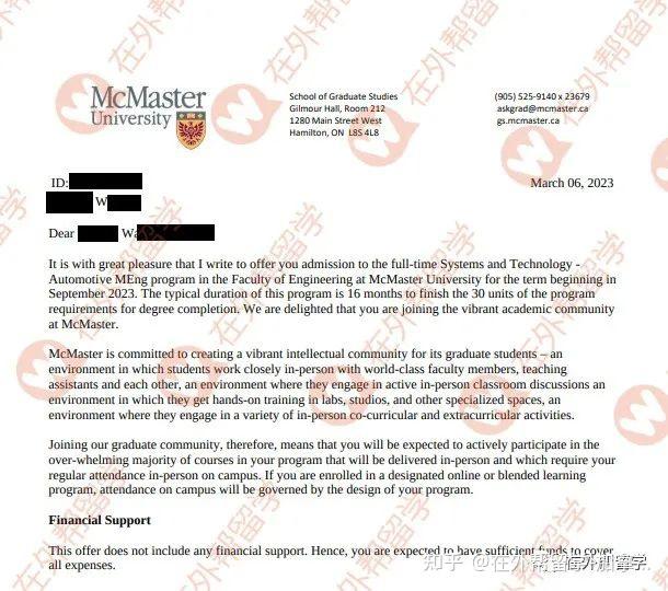 案例分析丨 GPA3.12是如何斩获加拿大麦马热门工程专业硕士offer！ - 知乎