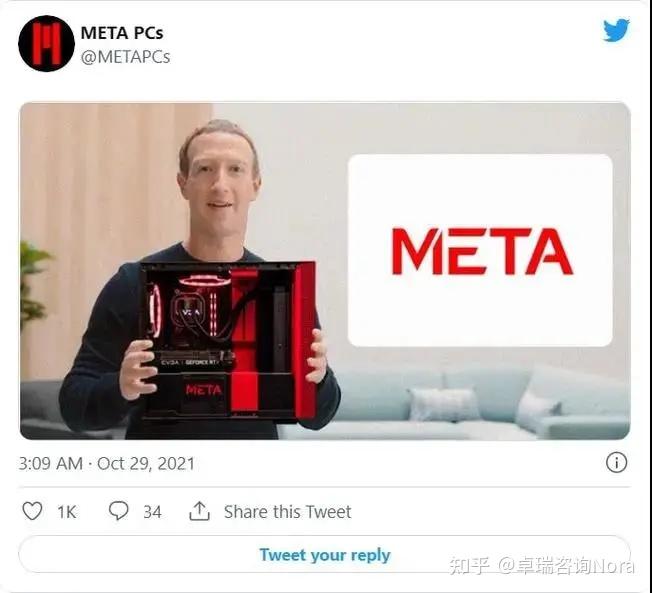Facebook宣布改名为Meta,百度当天申请「metaapp」商标? - 知乎