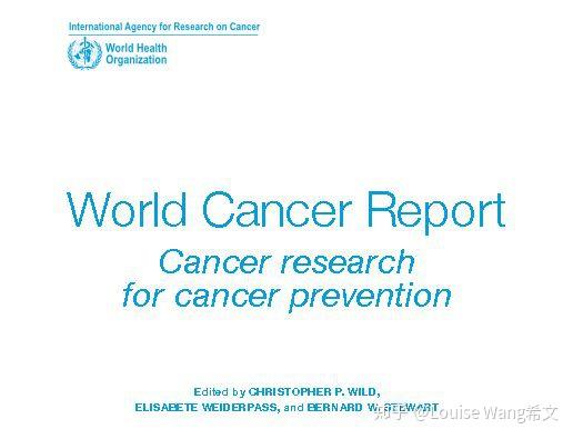 医学前沿：刚发布的《2020年世界癌症报告》分析了中国癌症病例的变化和特点 - 知乎