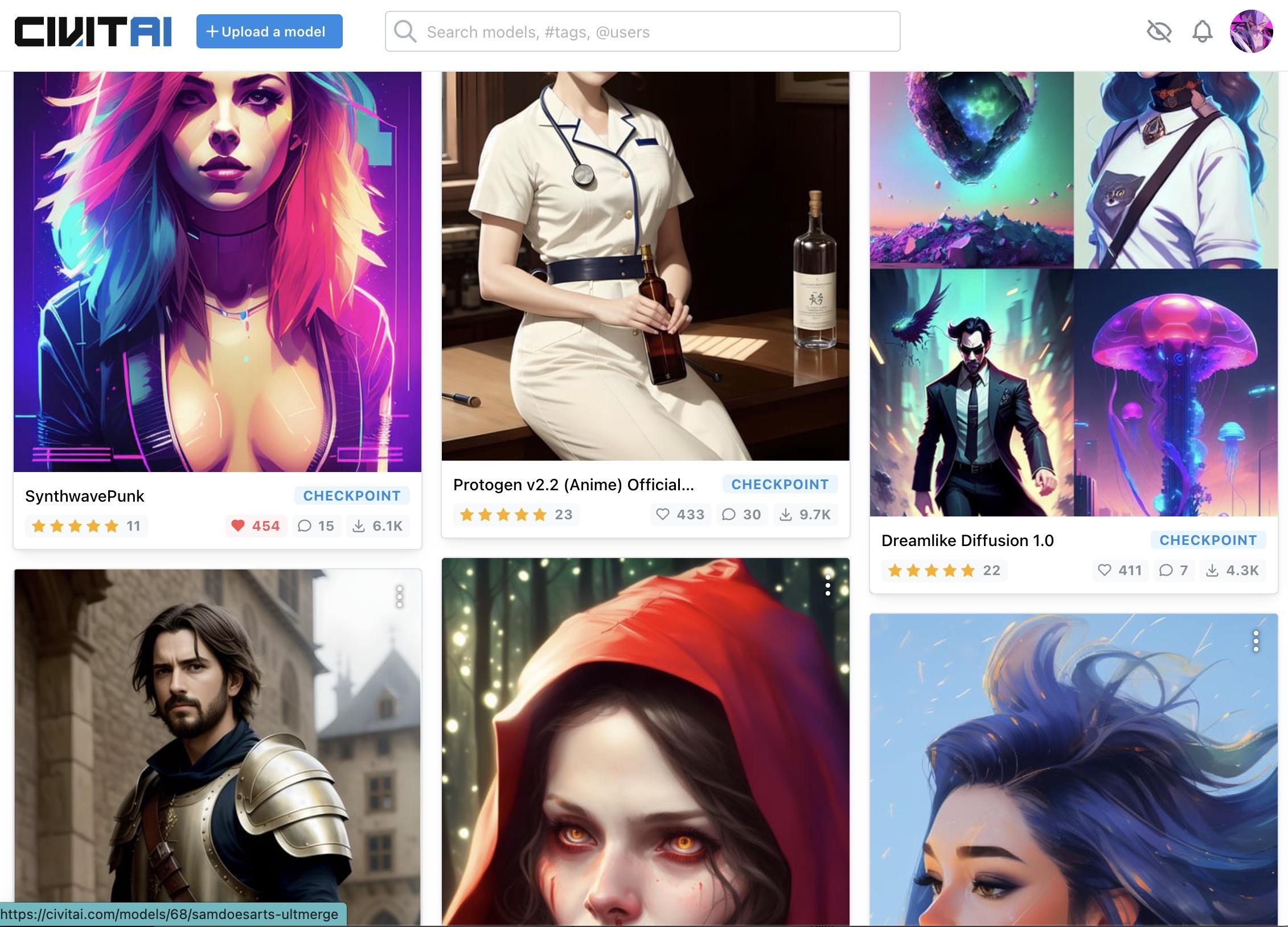 StableDiffusion模型资源探索食用指南 - 知乎