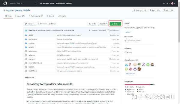 Visual Studio + OpenCV + OpenCV_contrib 源代码编译流程 - 知乎
