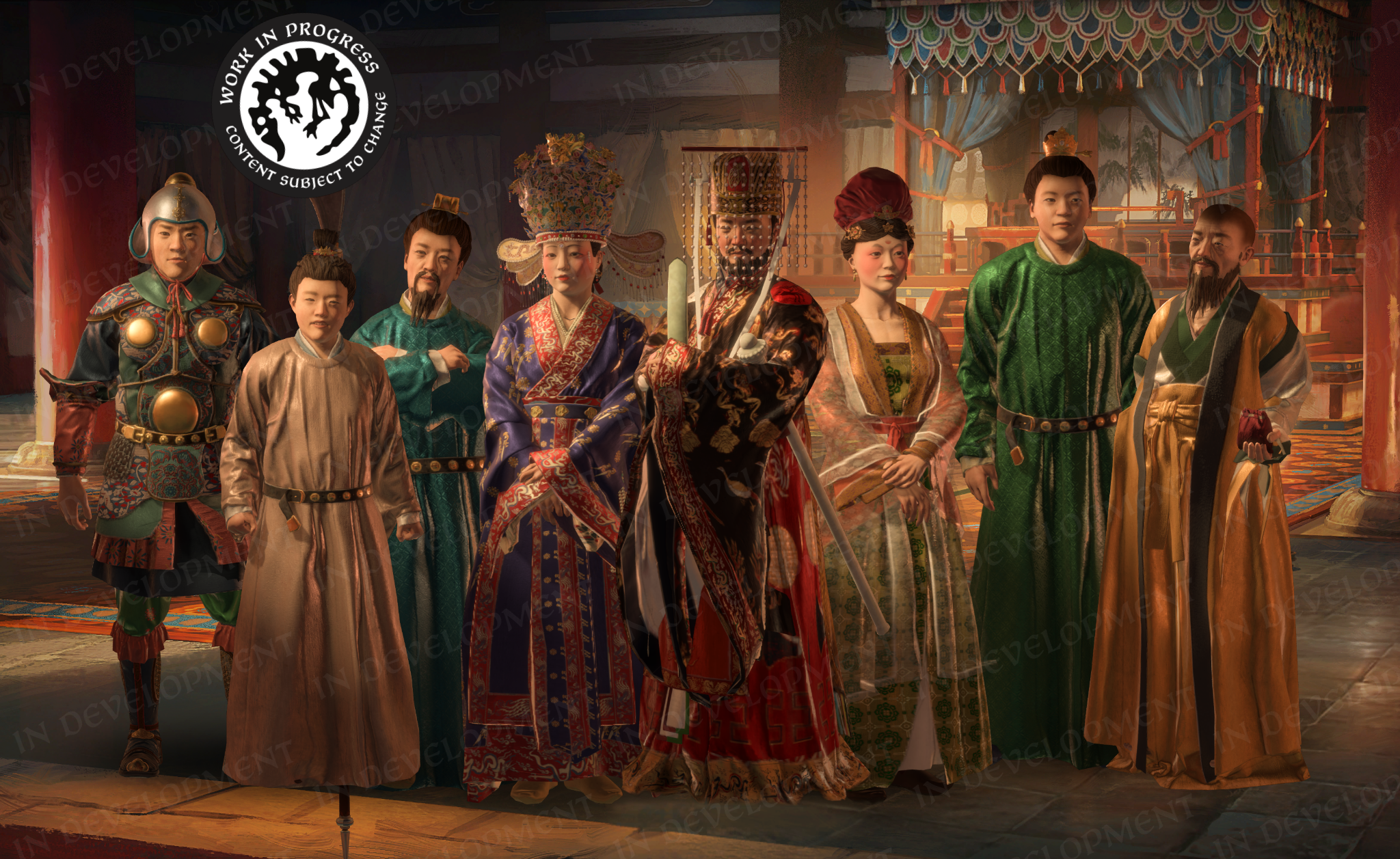 Crusader King 3－开发日志#186－溥天之下的角色美术 - 知乎