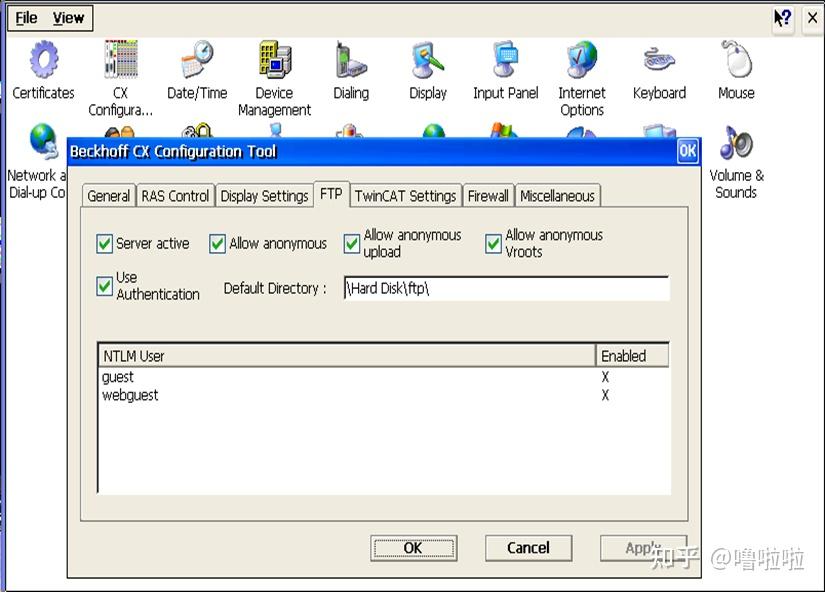 倍福CX系列WinCE系的小技巧合计 - 知乎