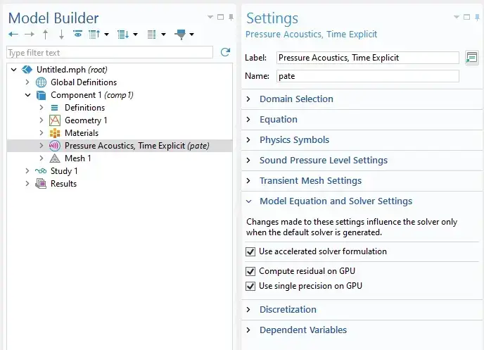 comsol GPU加速设置方法 - 知乎