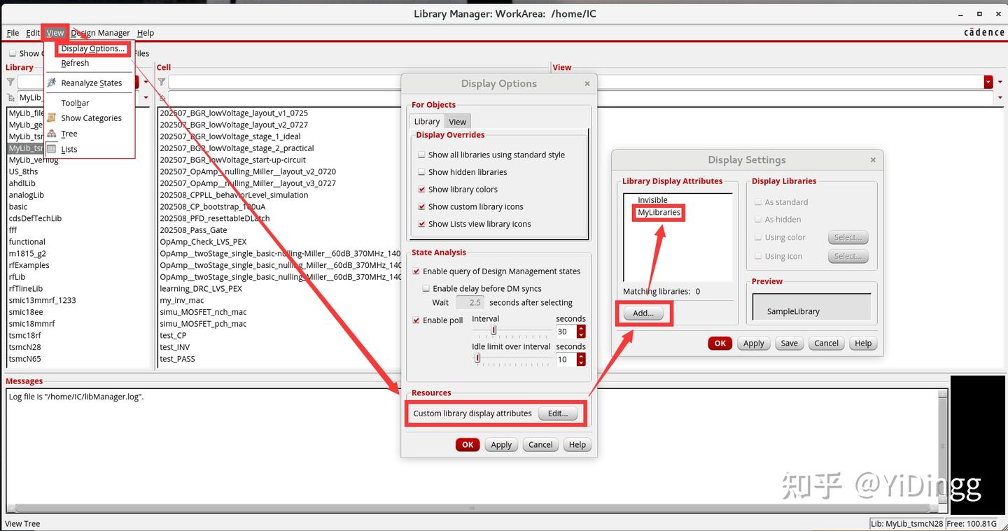 如何高效使用 Cadence Virtuoso (三)：让你的 Library Manager 更简洁美观 (Decorate Your ...