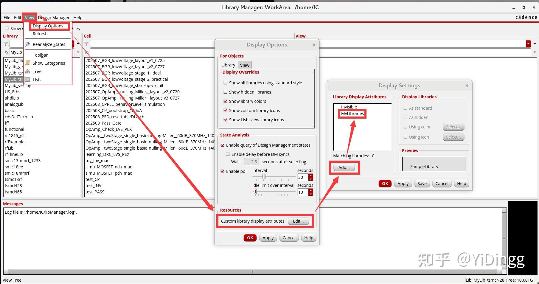 如何高效使用 Cadence Virtuoso (三)：让你的 Library Manager 更简洁美观 (Decorate Your ...