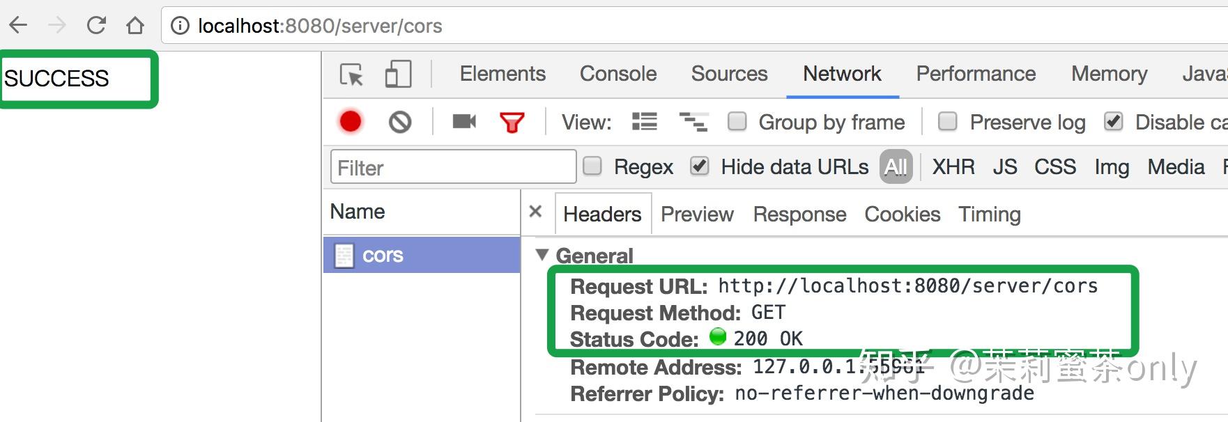 一文弄懂 CORS 跨域(前端+后端代码实例讲解) - 知乎
