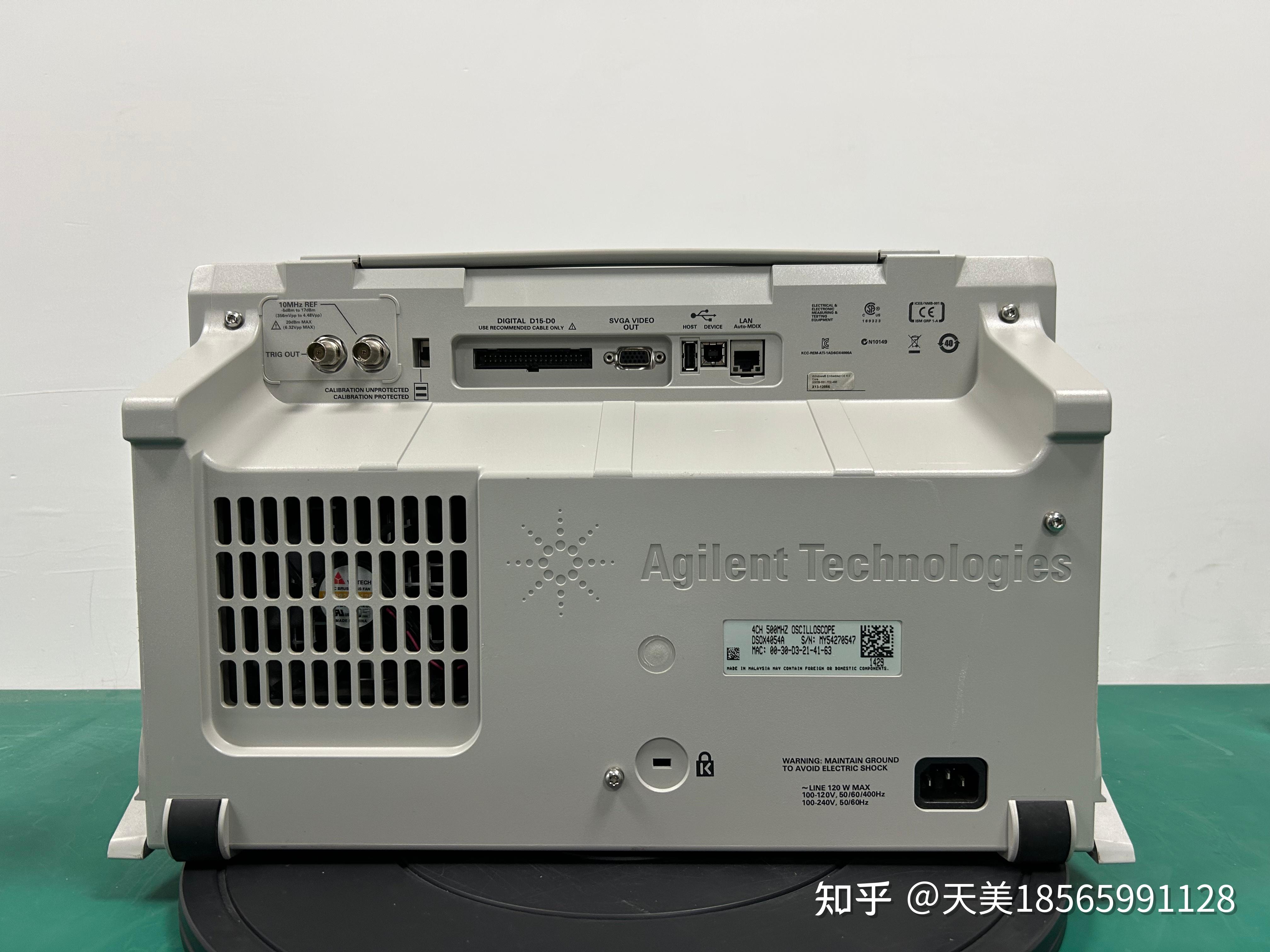 KEYSIGHT是德 DSOX4054A 数字存储示波器 - 知乎