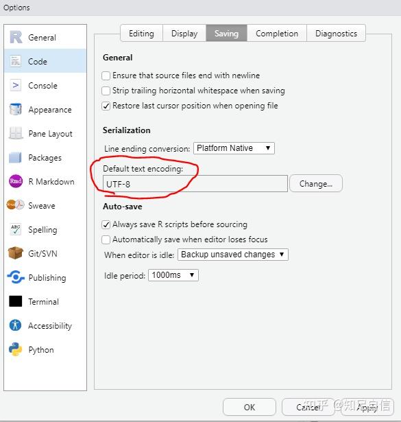 RStudio下代码注释乱码解决 - 知乎