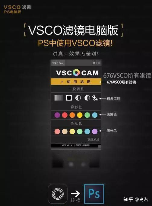 轻松一键调色！送你800款VSCO全滤镜调色插件，全能完美预设 - 知乎