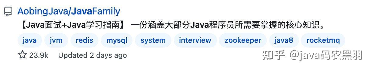 精心整理：Github上有哪些热门JAVA学习资料？ - 知乎