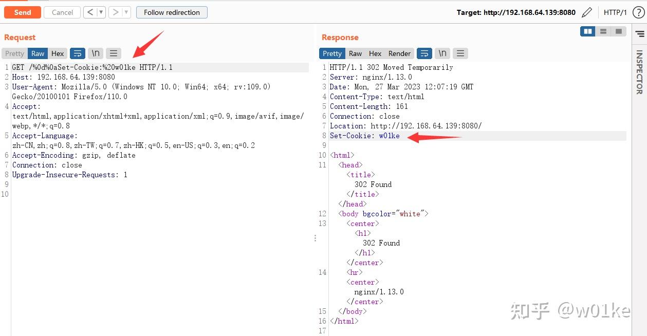 CRLF注入（HTTP响应拆分/截断） - 知乎