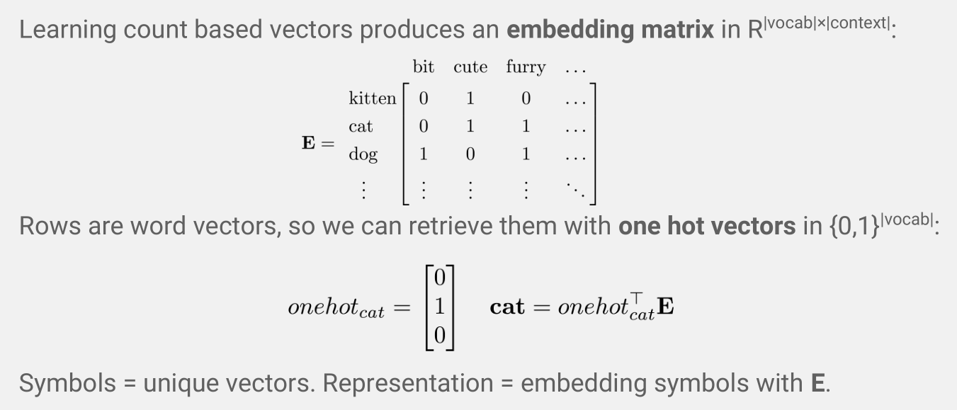 Word Vectors And Lexical Semantics word-vectors-and-lexical-semantics
