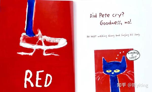 Pete the cat ： I love my white shoes 我爱我的白鞋子 - 知乎