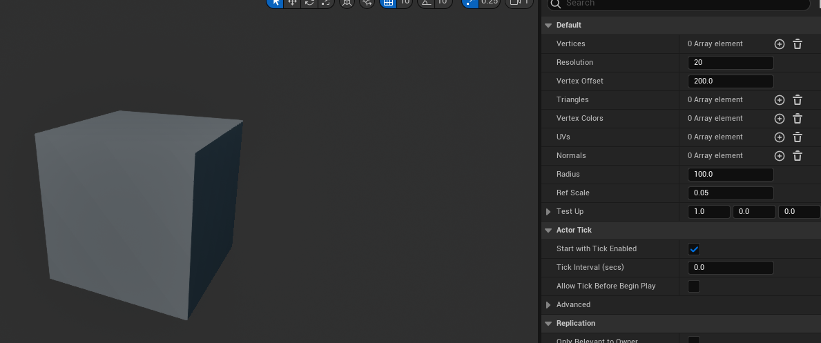 UE5记录：Procedural Mesh基础（纯蓝图） - 知乎